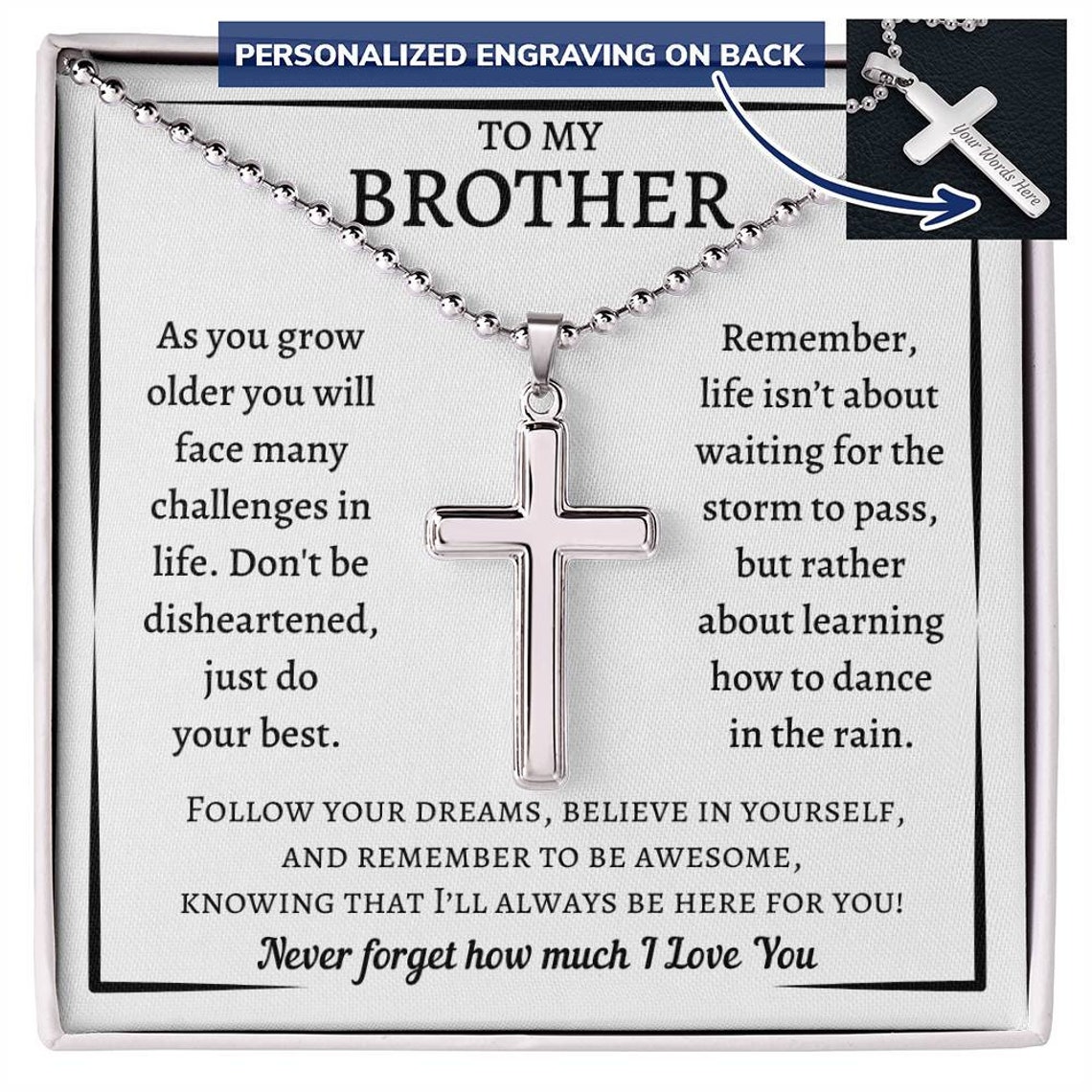 Brother Gift From Sister Brother Christmas Gift Brother Gifts Brother ...