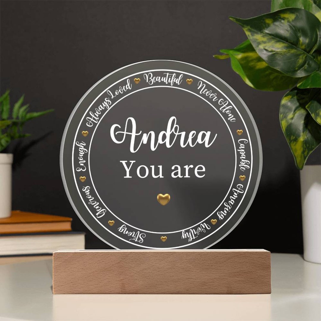 Little Reminders Acrylic, Mental Health Gift, You Are Enough ...