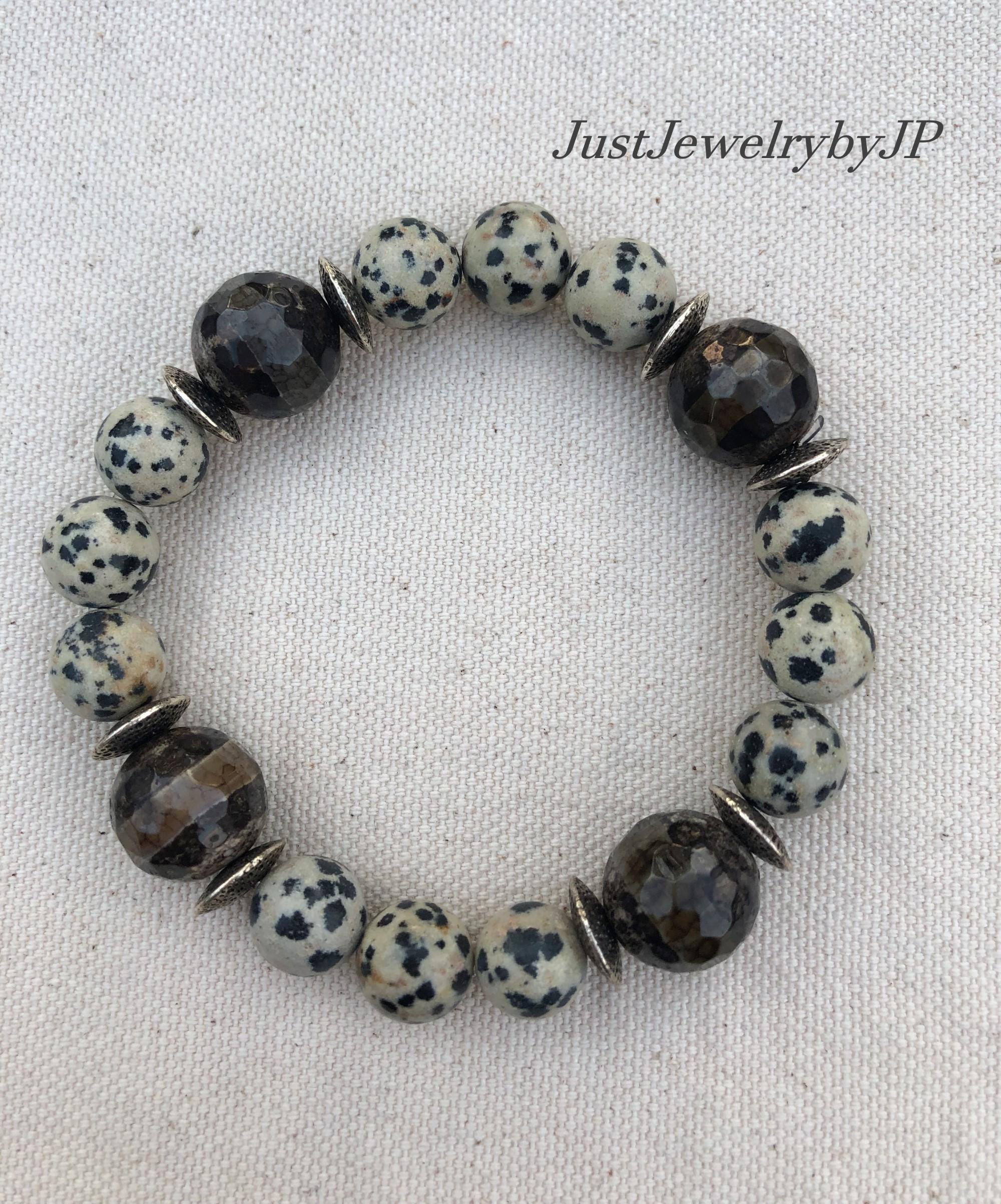 Stacking Stretch Chunky Gemstone Bracelets, Beaded Boho Stretch, - Etsy