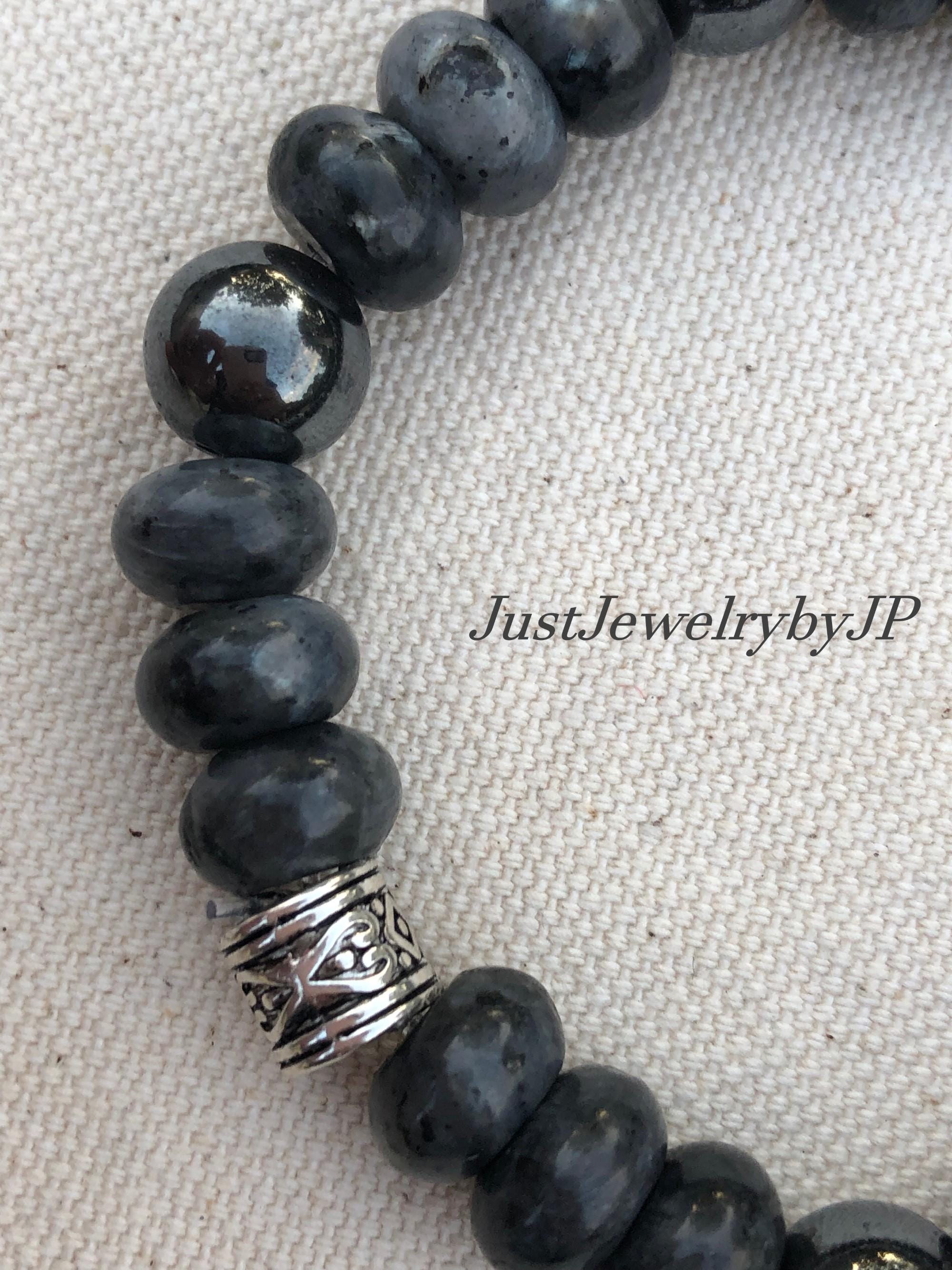 Stacking Stretch Chunky Gemstone Bracelets, Beaded Boho Stretch, - Etsy