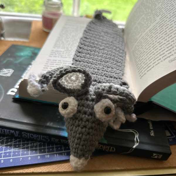 Crochet Rat Bookmark - Etsy
