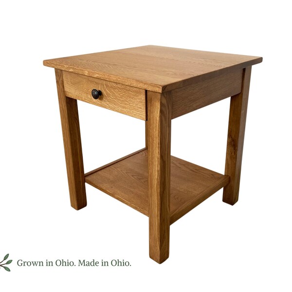 White End Table - Etsy