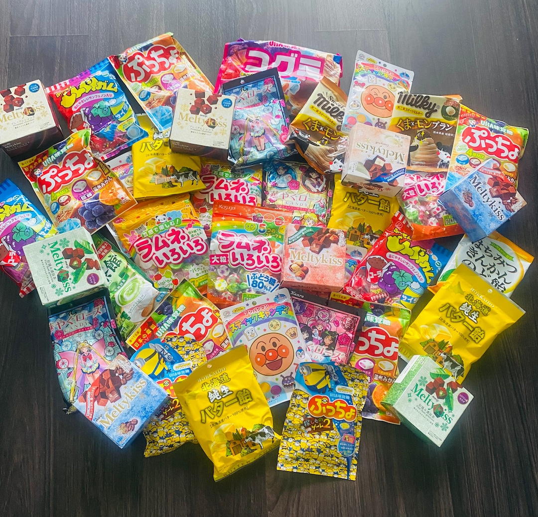 NEW CANDIES Added Japanese Asian Candies Chocolates Sweet Surprise Box ...