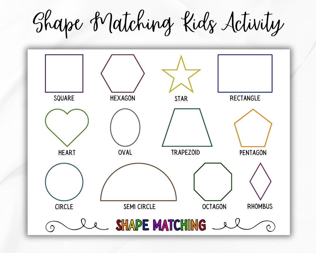Kids Shape Matching Learning Games | Shapes, Colors, Patterns, Play ...