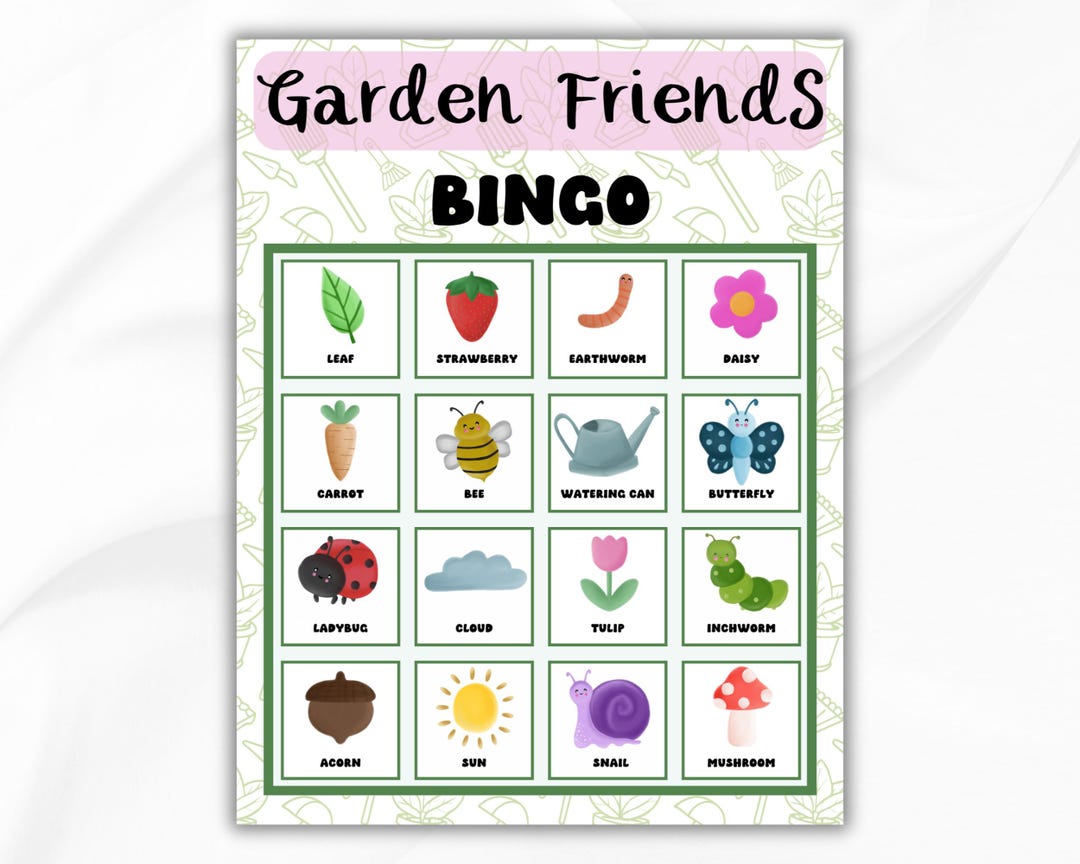 Bingo Garden Kids Learning Games | Colors, Animals, Nature | Patterns ...