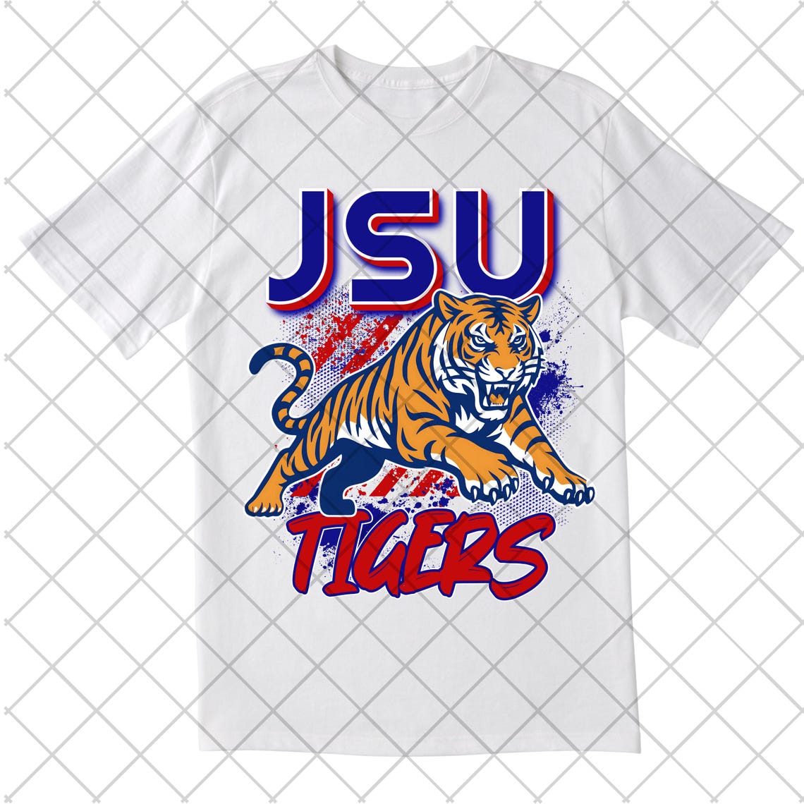 JSU Tigers Mascot PNG for Sublimation or DTF | Jackson State Tiger ...