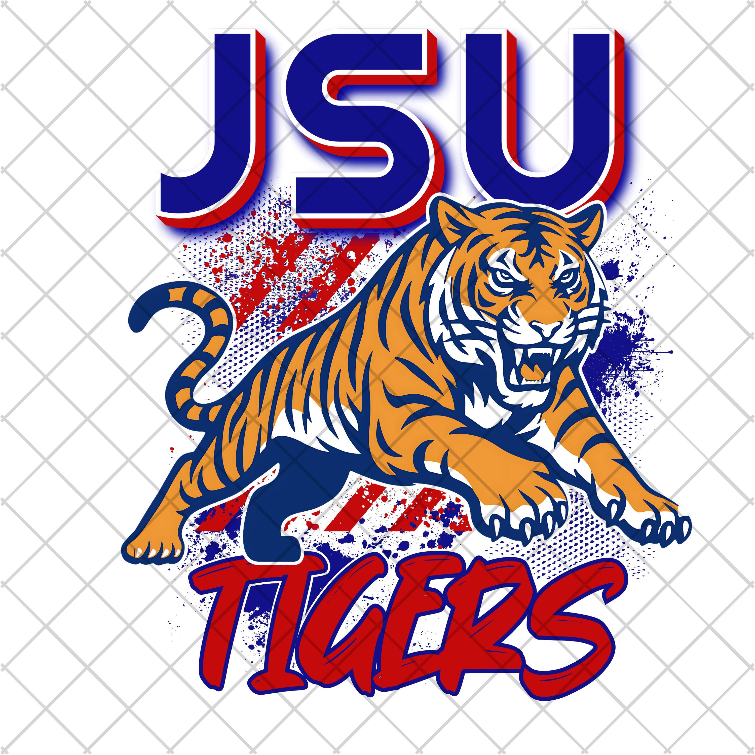 JSU Tigers Mascot PNG for Sublimation or DTF | Jackson State Tiger ...