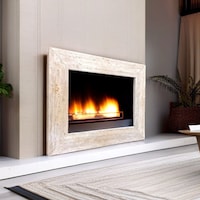 Soho Fireplace Mantel Surround Cast Stone Modern - Etsy