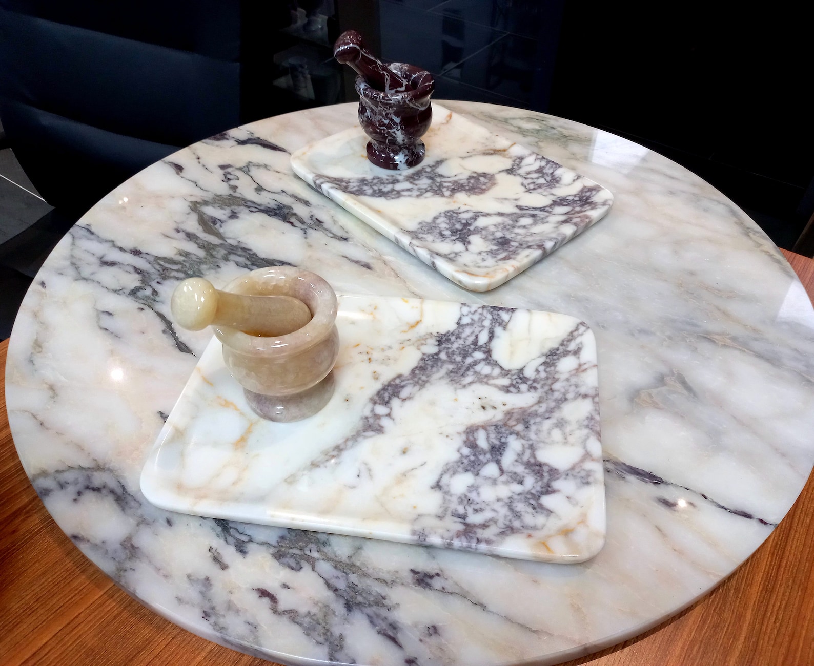 14x10 35cm X 25cm Natural Calacatta Viola Marble Tray, Large Marble ...