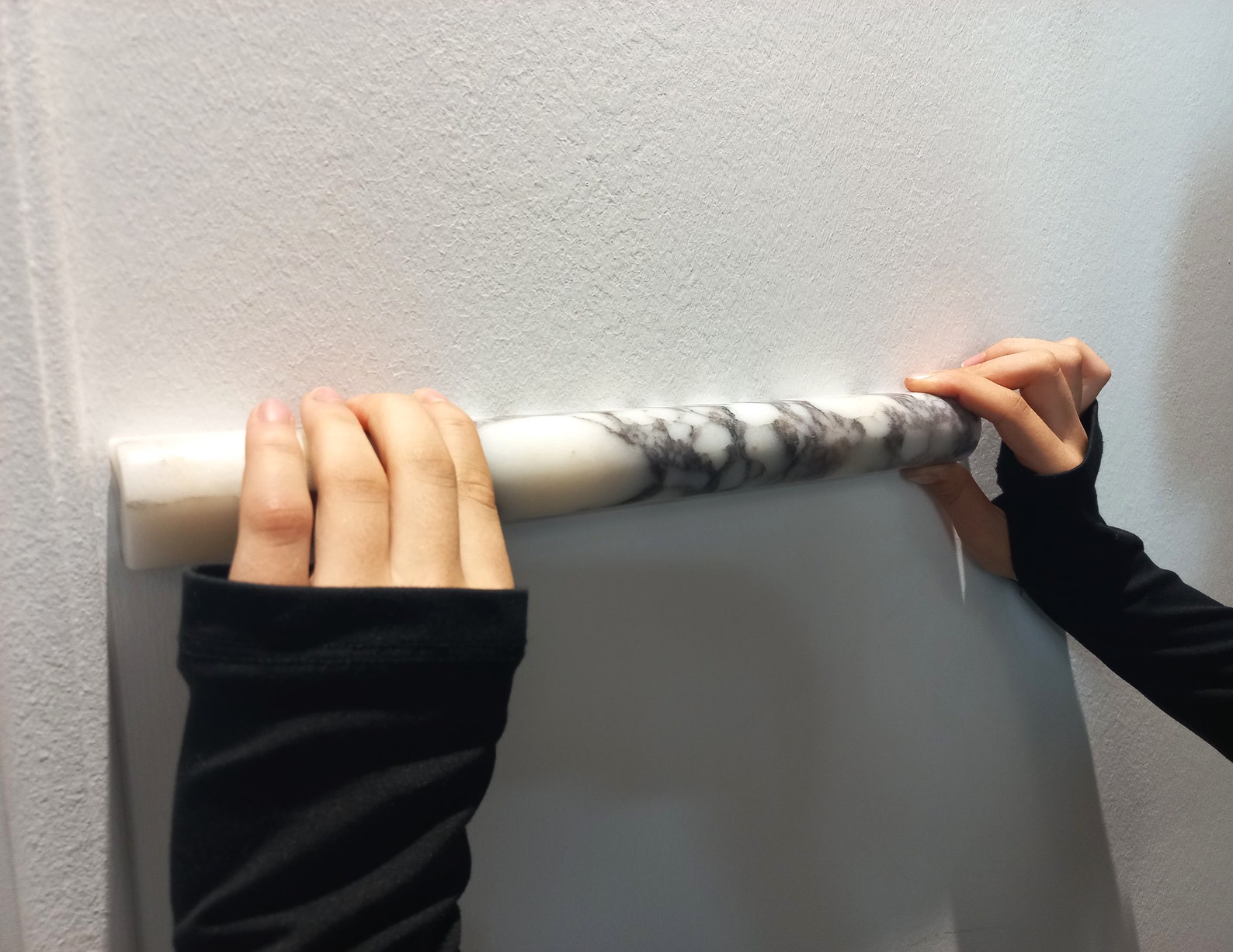 Calacatta Viola Marble Rods: Decorative Wall Sticks - Etsy