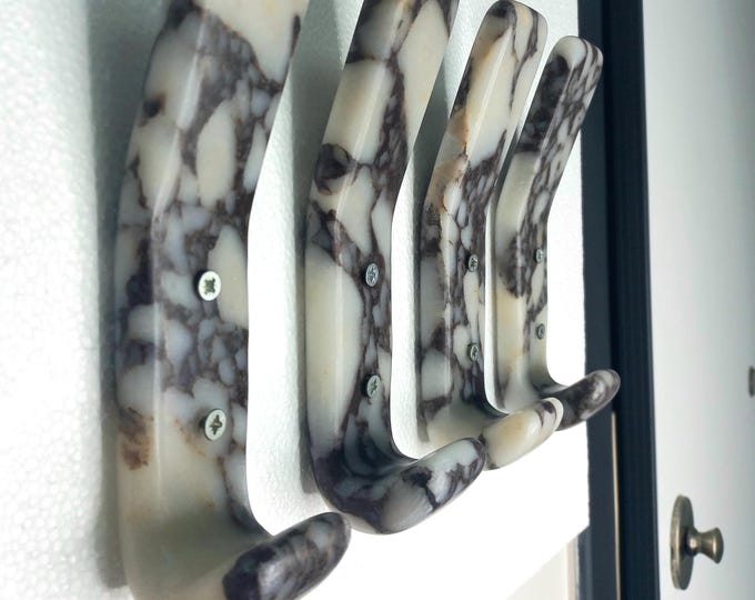 One Piece Stone Wall Hook. Small Stone Hanger.sea Stones From the Baltic Sea.wall Hook ...