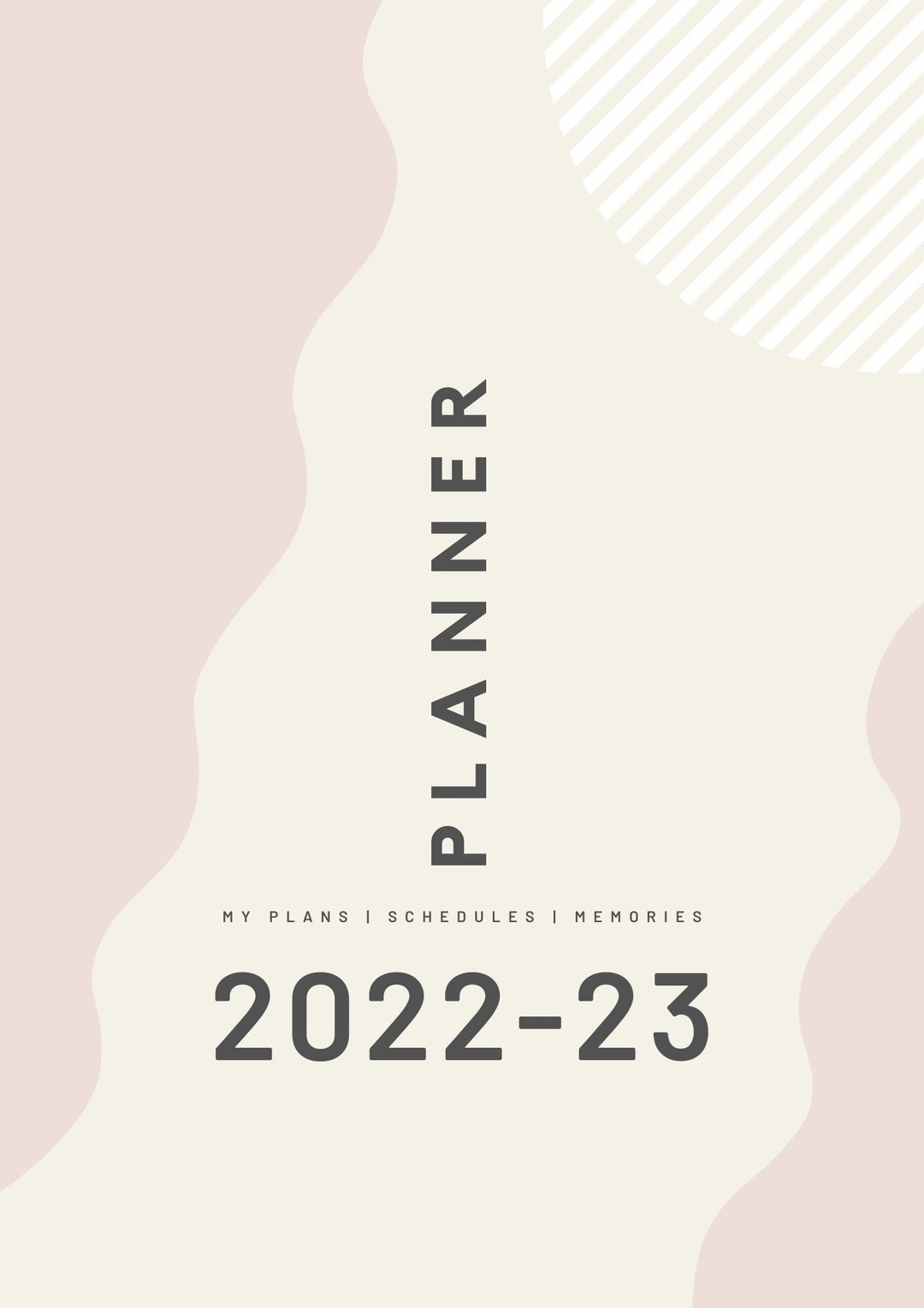 2022 2023 Planner, Digital Download, Planner Inserts, Happy Planner ...