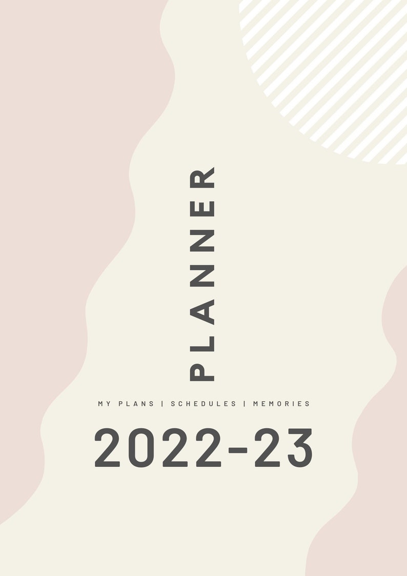 2022 2023 Planner, Digital Download, Planner Inserts, Happy Planner ...