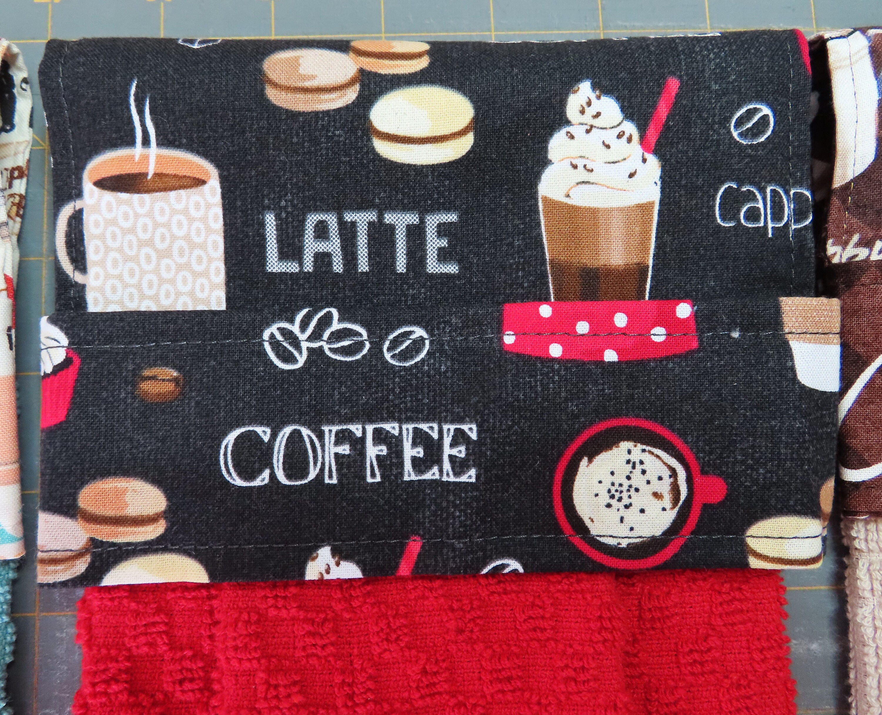 Hanging Kitchen Towel Coffee Theme Decor Kitchen Dish - Etsy