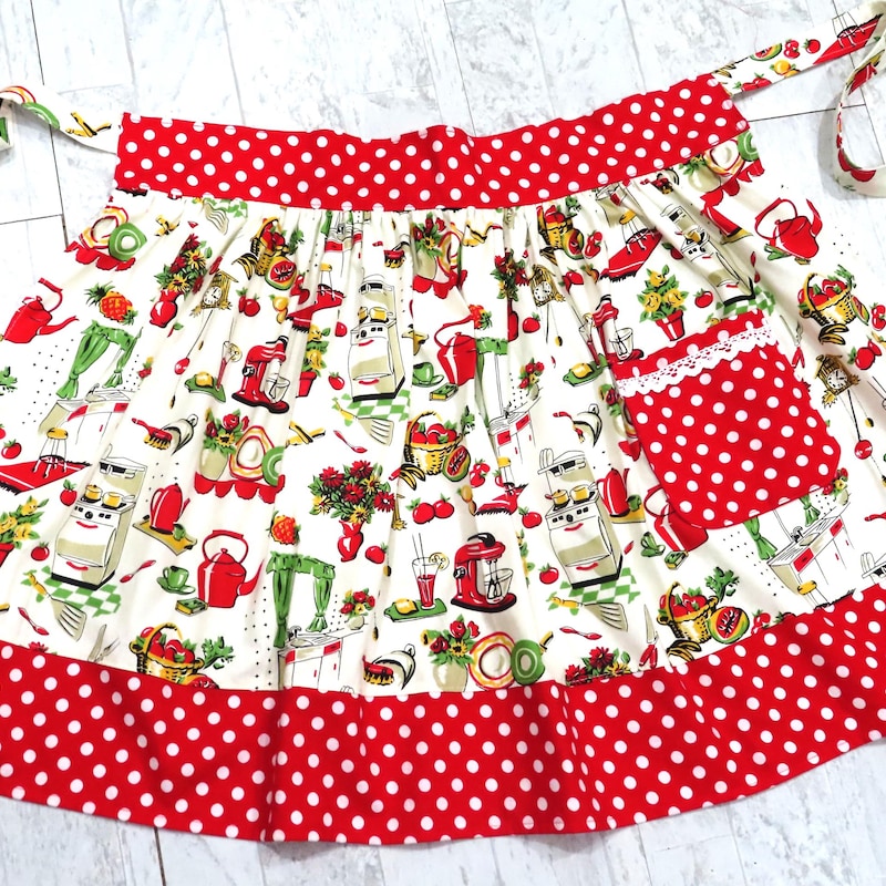 50s Apron - Etsy