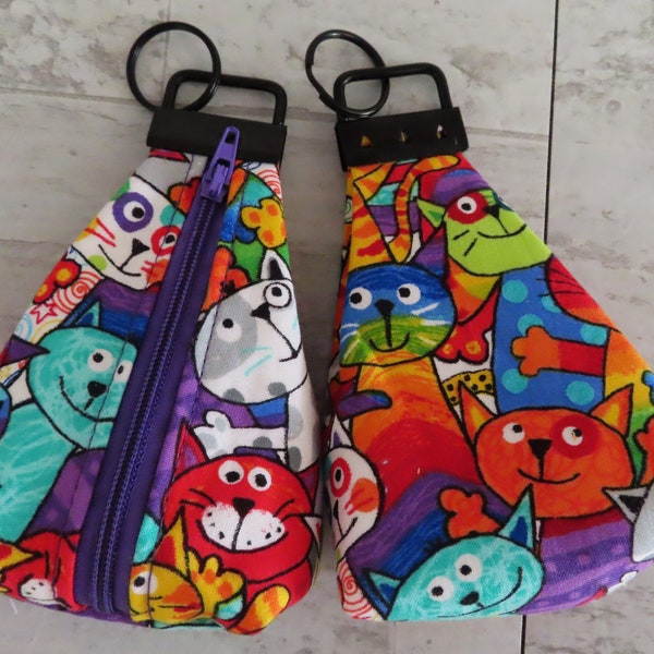 Coin Purse Key Fob - Etsy