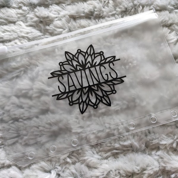 Zipper Cash Envelopes - Etsy