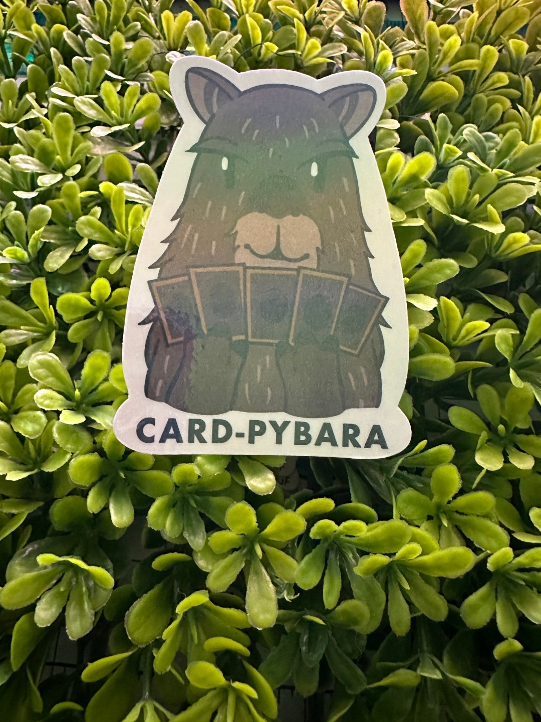 Capybara yugioh Themed Funny Animal - Etsy