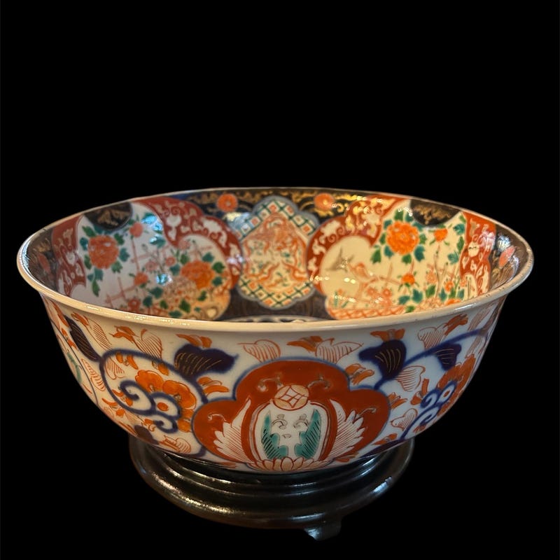 Imari Bowl Large Japan - Etsy