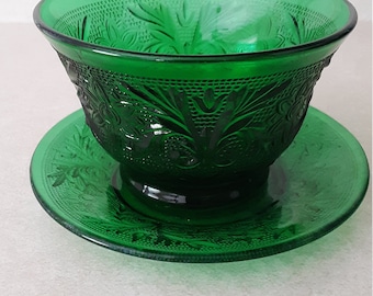 Green Oatmeal Glass | Etsy