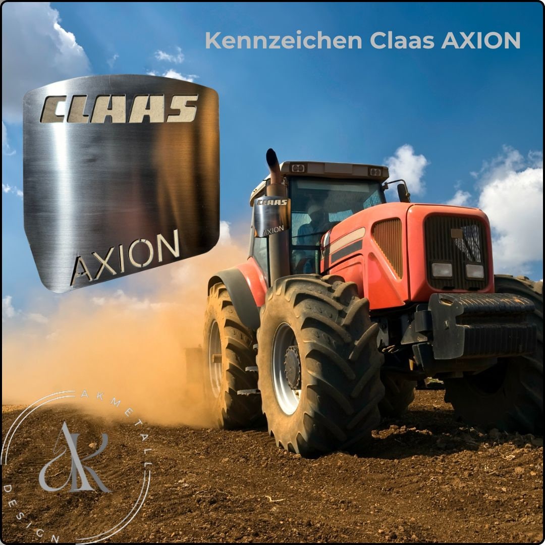 CLAAS License Plate Holder AXION Stainless Steel Sign Holder License ...