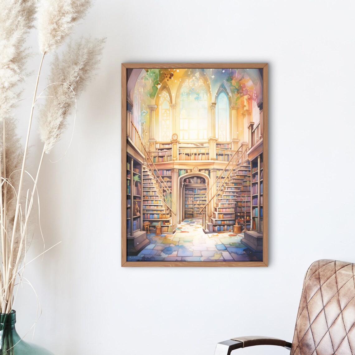 31 Fantasy Library Coloring Pages Bundle Enchanted Library - Etsy