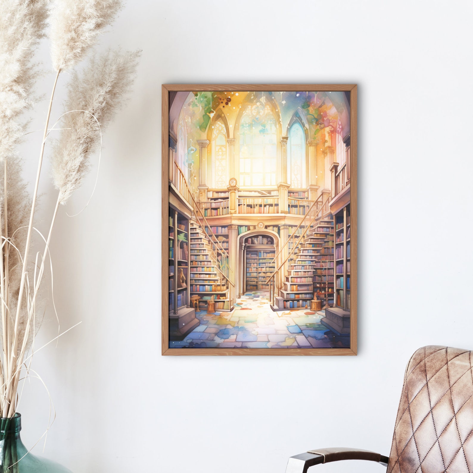 31 Fantasy Library Coloring Pages Bundle Enchanted Library - Etsy