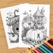20 Pumpkin Fairy Houses Coloring Pages , Printable Adult Coloring Pages ...