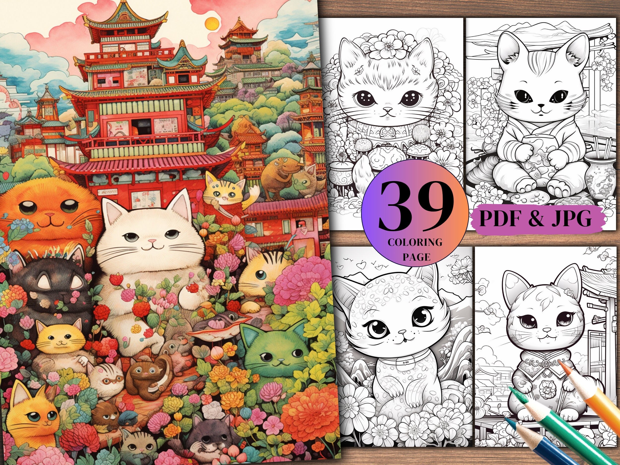 39 Kawaii Cat Doodle Coloring Books Doodle Coloring Books Homeschool