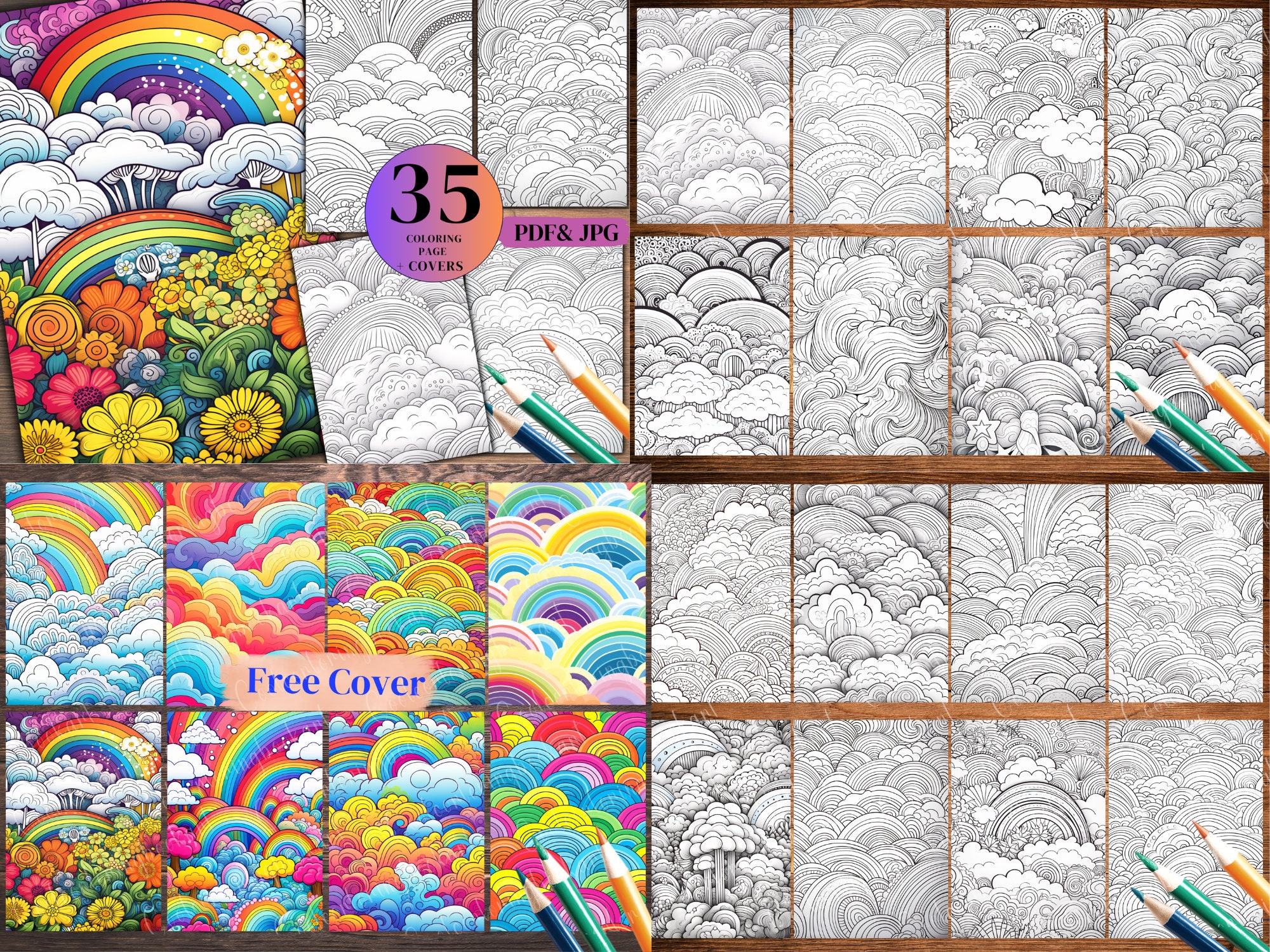 230 Coloring Page Bundle Drag Queensblack to School cute - Etsy