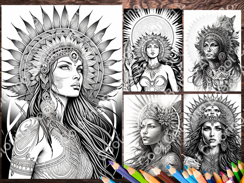 25 Native American Woman Coloring Pages , Printable Coloring Book ...