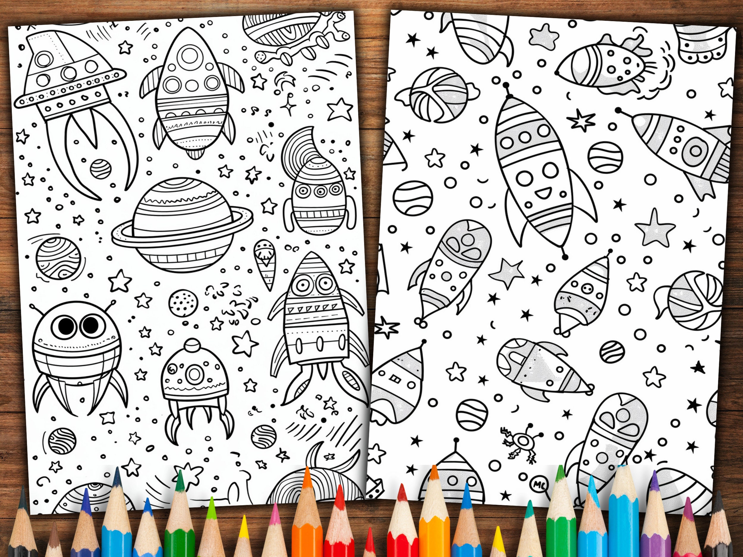 38 Space Coloring Book Pdf, Printable Coloring Pages for Adults and ...