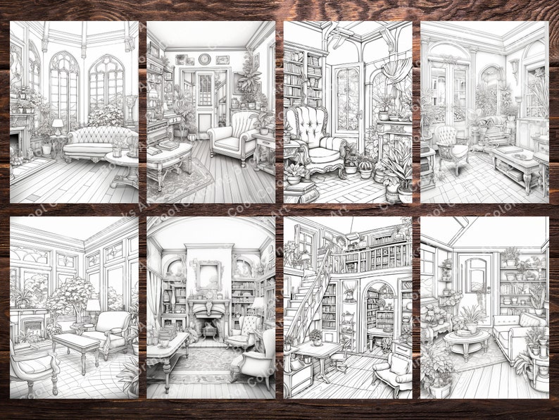 22 Doodle House Coloring Pages for Adults and for Kids for Relax and ...