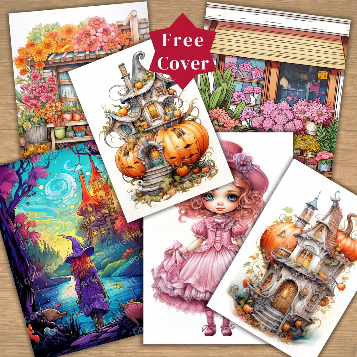 Women Beauties Portrait 1940s Coloring Pages for Adults, Instant ...