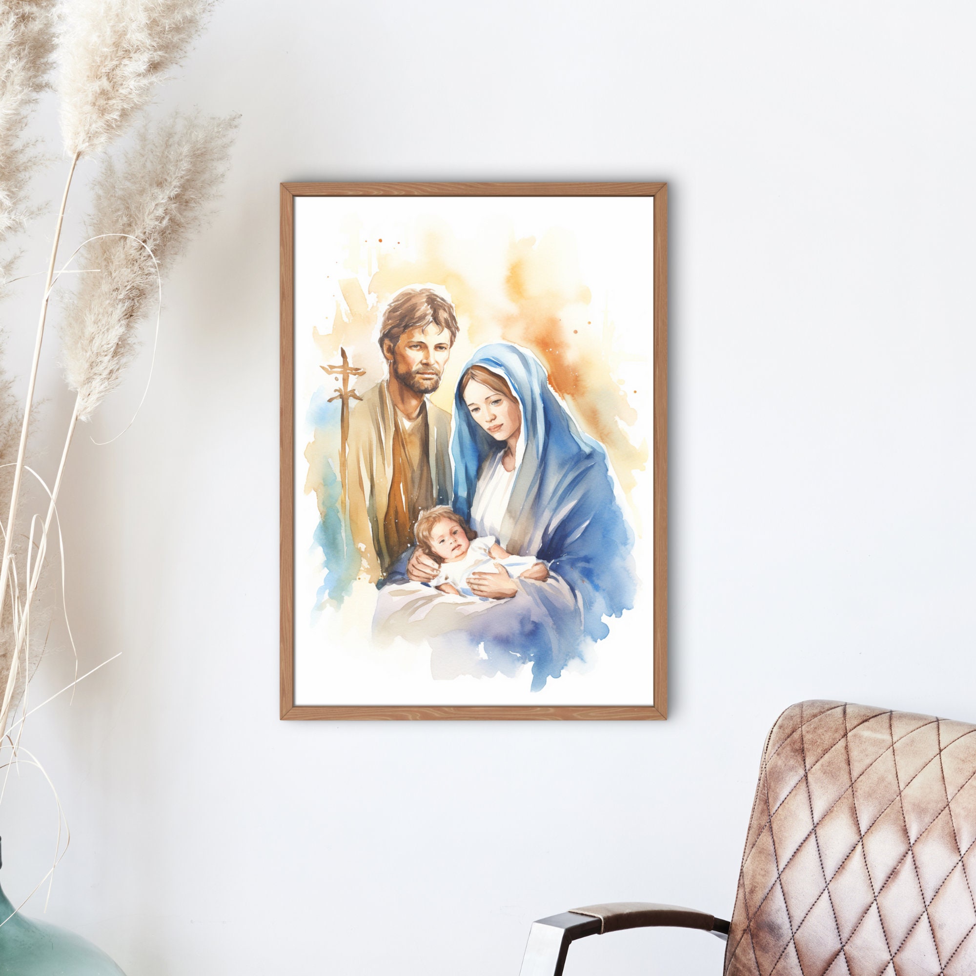32 Christian Coloring Pages, Bible Scenes, Jesus, Virgin Mary, Saints ...