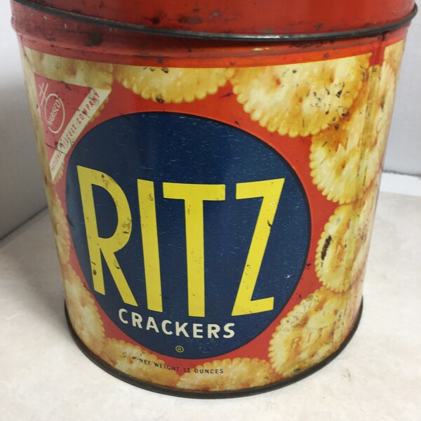 Ritz Cracker Tin - Etsy