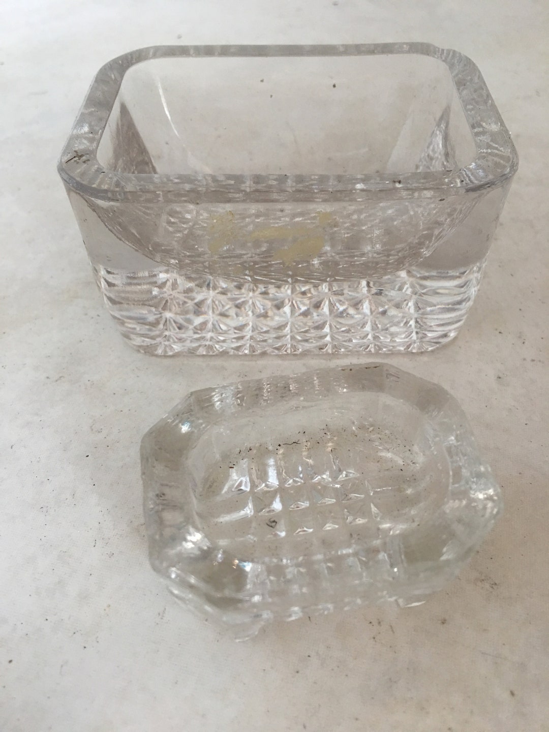 Antique Salt Dips & Matching Master Salt - Etsy