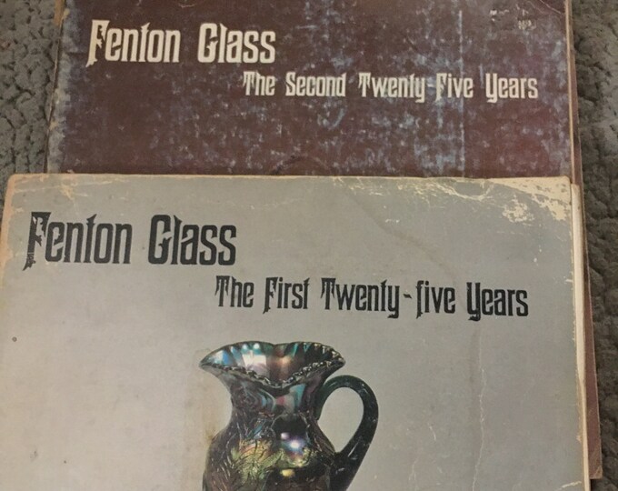 Set of Fenton Books - Etsy