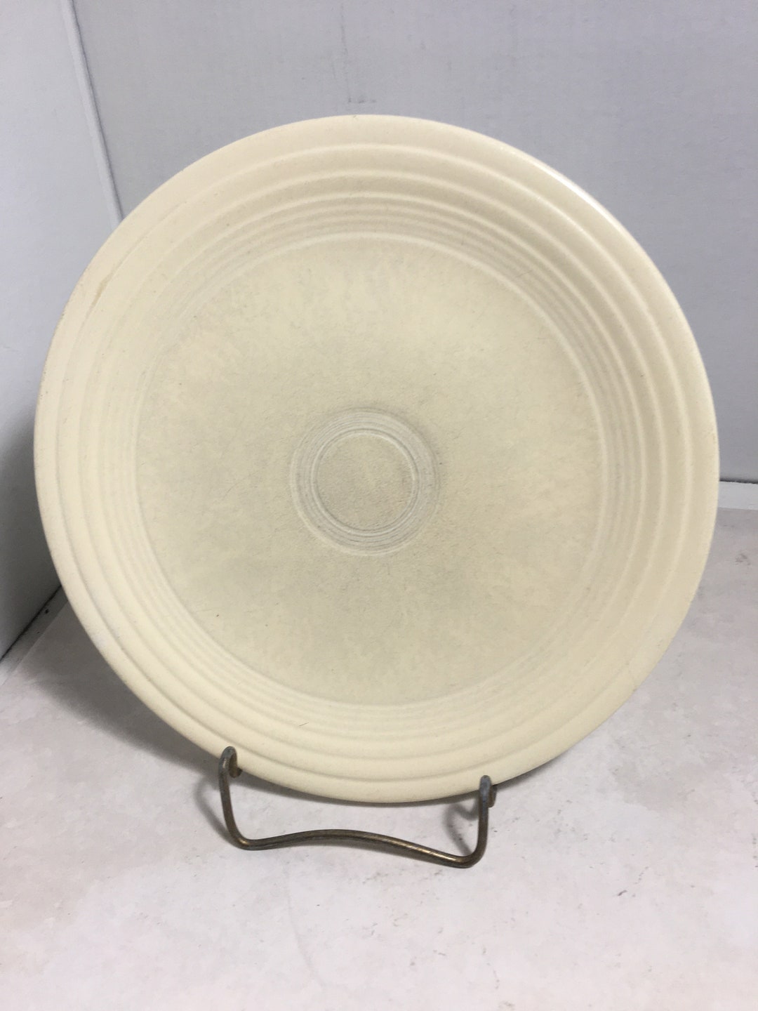 Fiestaware Ivory Luncheon Plate - Etsy