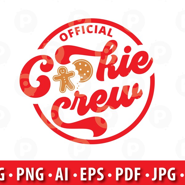 Cookie Crew Svg - Etsy