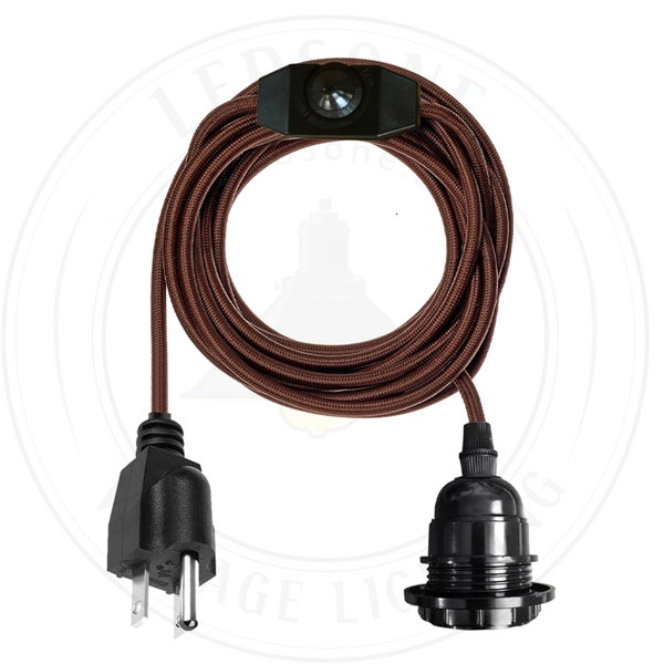 Plug in Pendant Light - Etsy UK