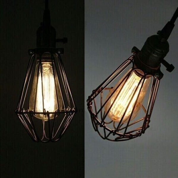 Wire Cage Light - Etsy