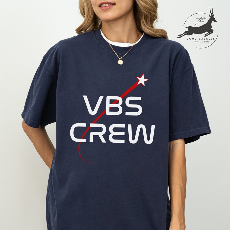 Space Themed VBS Crew T Shirts, VBS Tshirt, Stellar Galactic VBS Shirt ...