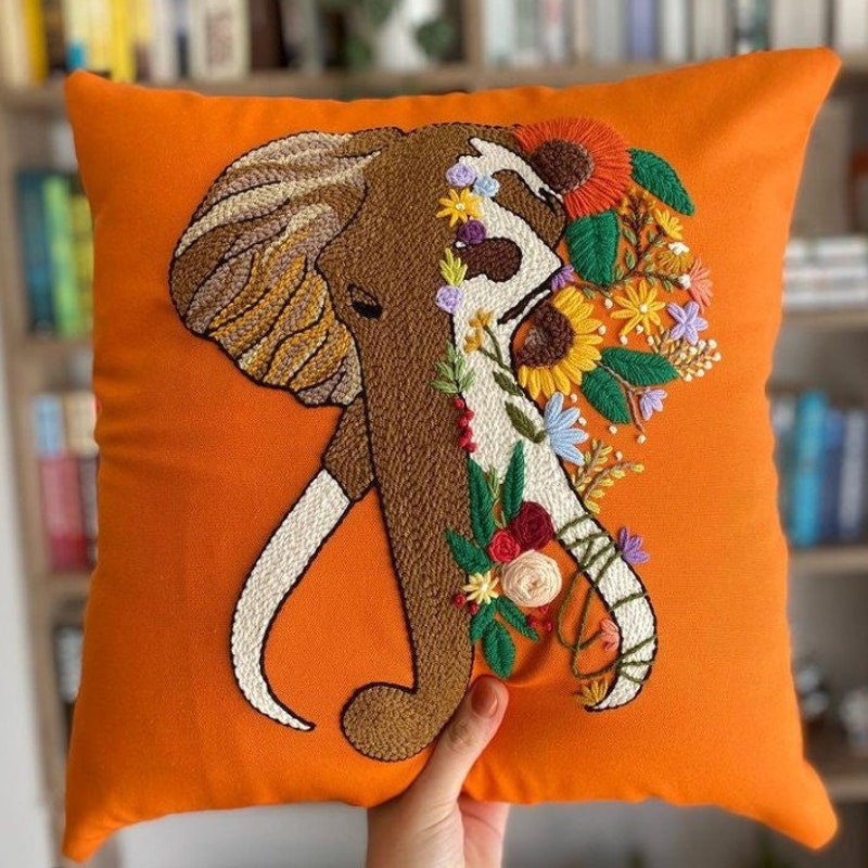 Elephant Cushion - Etsy