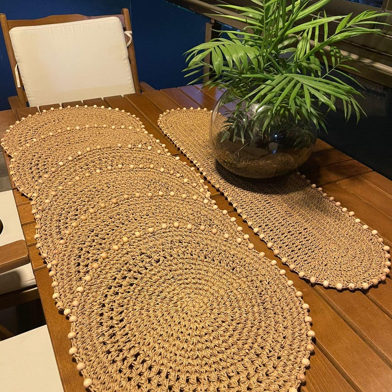 Raffia Placemat - Etsy