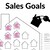 Real Estate Goal Chart Realtor Real Estate Goal Board 45 Homes Goal ...