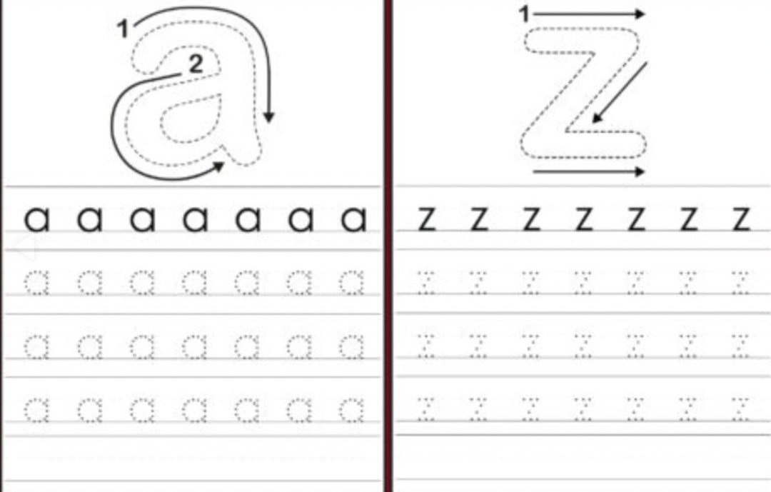 26 Printable Alphabet Letter Sounds Worksheets Preschool KDG Phonics ...
