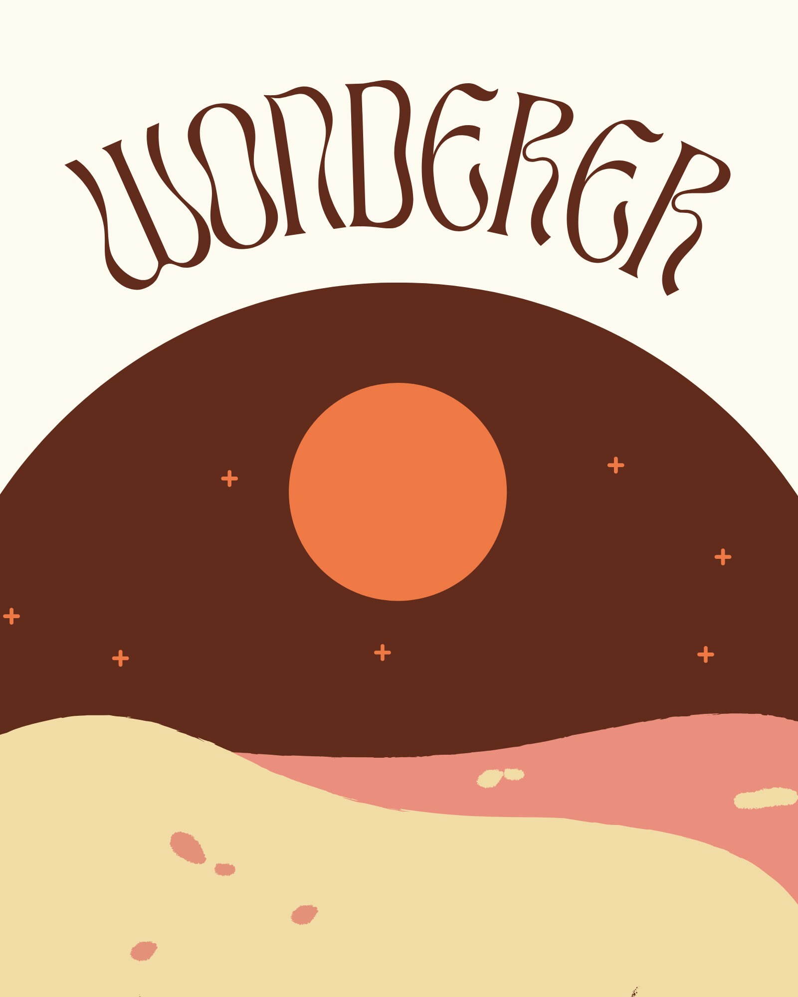 Wonderer Poster Empowerment Art Print Quote Motivational Inspirational ...