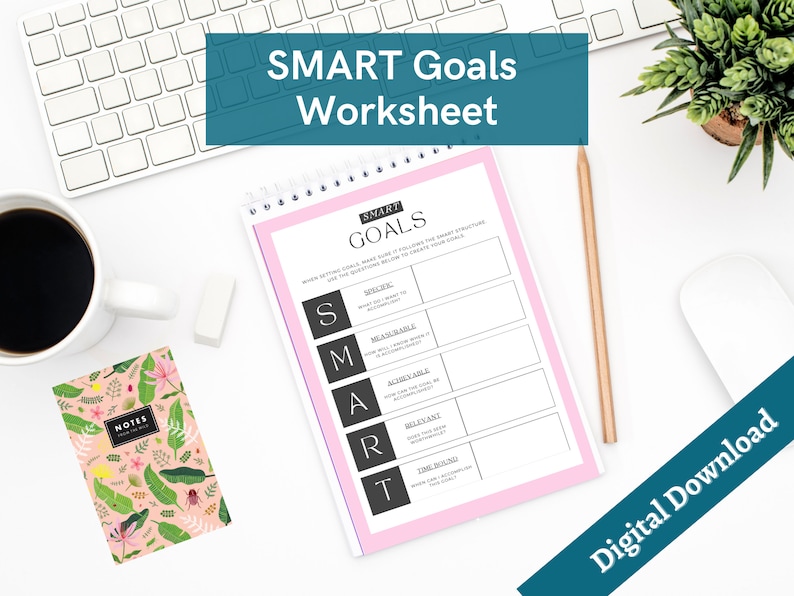 Vision Board 2023 Goals SMART GOALS Motivational Board New Year Focus ...