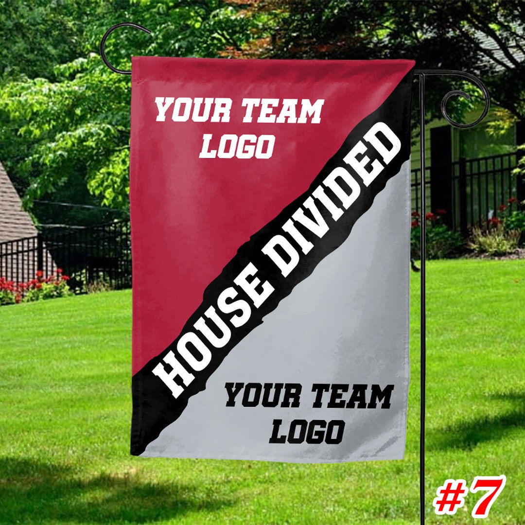 Custom House Divided Flag Custom Flag House Divided Flag - Etsy